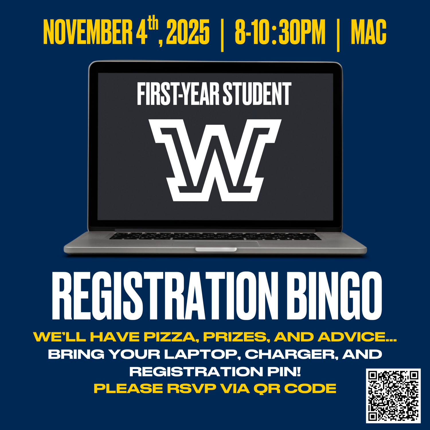 First Year Student Registration Bingo Night – Today@Wilkes