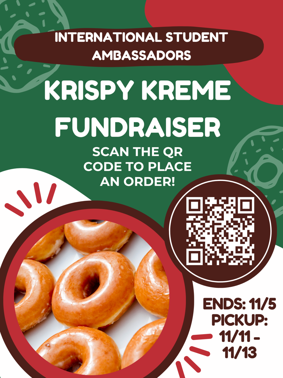 ISA Krispy Kreme Fundraiser – Today@Wilkes